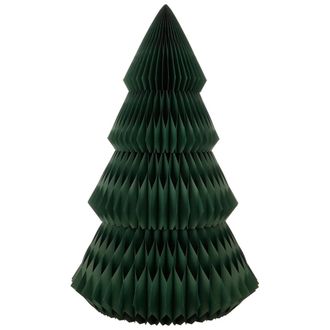 Mica Mica Decorations Papier Weihnachtsbaum - Paper Christmas Tree - H212 x &Oslash;120 cm - K&uuml;nstlicher Tannenbaum - FSC Mix - Gr&uuml;n