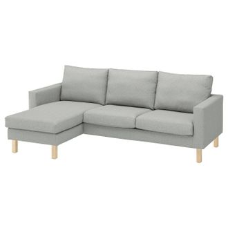 IKEA SALTSJ&Ouml;BADEN 3er-Sofa mit R&eacute;camiere