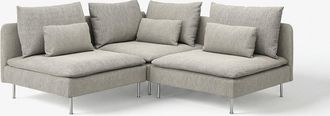 IKEA S&Ouml;DERHAMN Ecksofa 3-sitzig