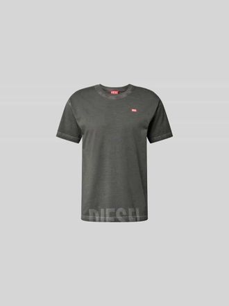 Diesel T-Shirt mit Label-Prints
