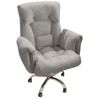 Generic B&uuml;rostuhl hoher R&uuml;ckenlehne,ergonomischer Computerstuhl,Schreibtischstuhl Lendenwirbelst&uuml;tze,Verstellbarer,drehbarer rollbarer Chefsessel Armlehnen(Fa