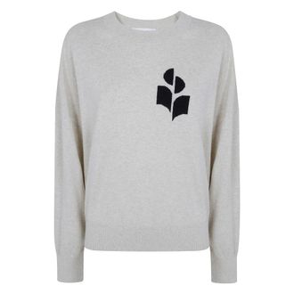 Isabel Marant Round-Neck Strickwaren - - Knitwear - Damen - Grau - S