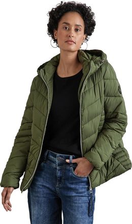 Street One Damen A201969 Kurze Steppjacke, Winter Moss Green, 36