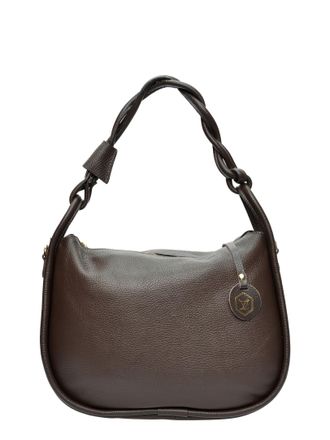 Luisa Vannini Kastanienbraun Rindsledertasche