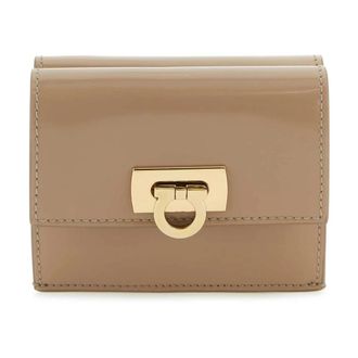 Ferragamo Geldb&ouml;rsen - - Accessories - Damen - Beige - ONE SIZE