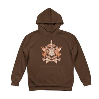 Generic Sweatshirts &Agrave; Capuche Hommes Doublure Polaire Imprim&eacute; Graphique Sikkim Embl&egrave;me National Pull Hoodie Hauts Streetwear Vintage Pull De D&eacute;tente Athleisur