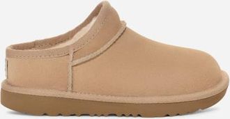 UGG Classic Hausschuh f&uuml;r Kinder in Beige, Gr&ouml;&szlig;e Wildleder