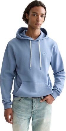 Scotch & Soda Herren Essential Badge Logo Hooded Sweatshirt, Infinity 410, XL