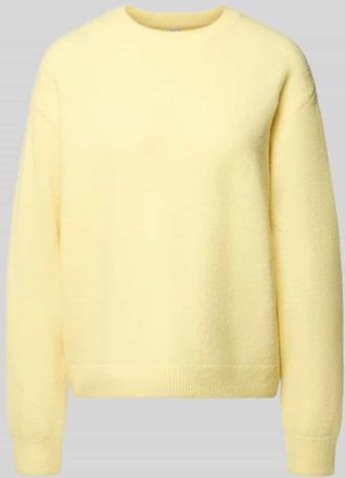 Pieces Regular Fit Pullover mit Woll-Anteil Modell ALLY