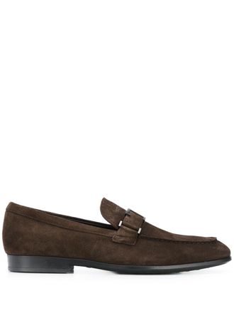 Tod's Loafer mit T-Riemen - Braun