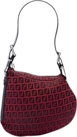 Fendi Sac Hobo Vintage Pre-owned - Femme - Pre-owned - Rouge - Taille: ONE Size