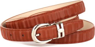 Anthoni Crown Damen Taillengürtel Hüftgürtel Gürtel, Braun, 100