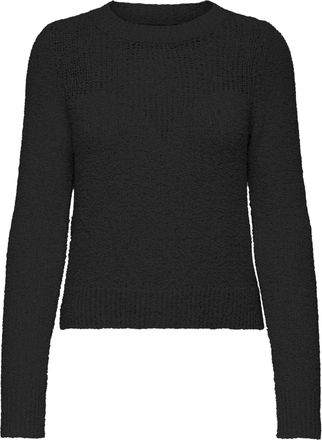Only Damen ONLEMIRA L/S O-Neck KNT Pullover, Black, M
