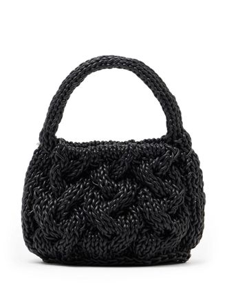J.W.Anderson petit sac à main Cable Knit - Noir