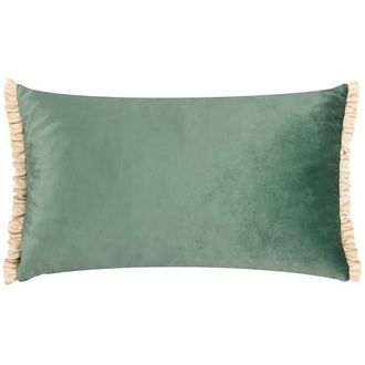 furn. Wylder Nature Tilly Velvet Reversible Polyester Filled Cushion