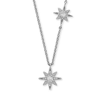 Engelsrufer Collier Femme Argent 925 Pierre de Couleur Oxyde de Zirconium 32022691, 40 cm, Argent sterling, Pas de gemme