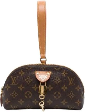 Louis Vuitton Pre-owned Pochette en toile Monogram - Femme - Pre-owned - Brun - Taille: ONE Size
