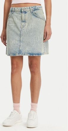 HUGO BOSS Jeansrock Gami 50534755 Blau Regular Fit