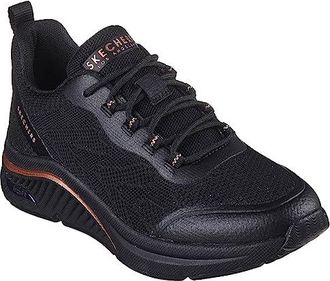 Skechers Baskets pour Femme, Noir, 41 EU
