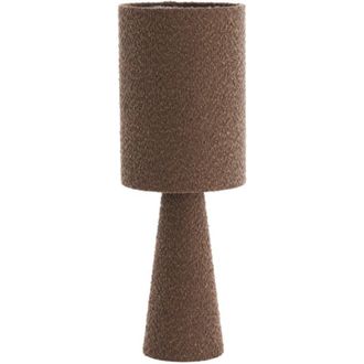 Light & Living Light & Living - tischlampe - Micky - braun - textil - &Oslash; 20cm