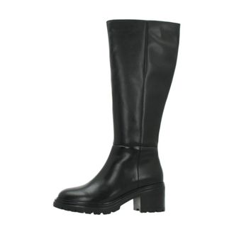 Geox Stilvolle Stiefeletten mit Absatz f&uuml;r Damen - - Shoes - Damen - Schwarzk - 36 EU