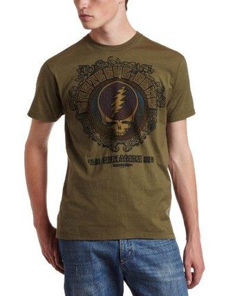 Liquid Blue T-Shirt Grateful Dead Fillmore Grateful Dead Fillmore pour Homme, Vert, L