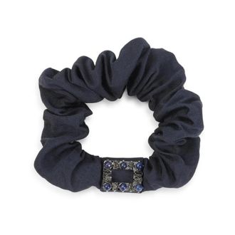Roger Vivier Verzierter Haargummi - - Accessories - Damen - Blau - ONE SIZE