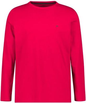 Fynch-Hatton Fynch-Hatton Herren T-Shirts rot Baumwolle