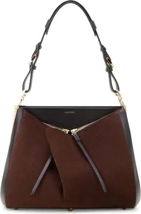Lanvin Sac Port&eacute; &Eacute;paule - Marron