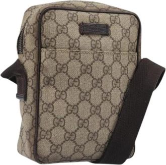 Gucci Sac bandouli&egrave;re vintage Pre-owned - Femme - Pre-owned - Beige - Taille: ONE Size