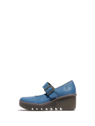 FLY London Fly London Damen BORY564FLY Wedges, Blue, 40 EU