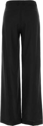 Pantaloni Torino Nero Exterior: Virgin Wool Pantaloni Trousers