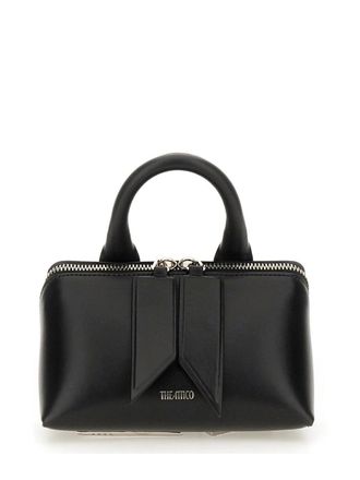 The Attico Womens Mini Handbag Friday Black Calf Leather Handbags Hand Bags