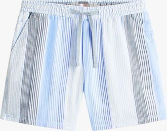 Tommy Hilfiger Short &agrave; rayures verticales en coton