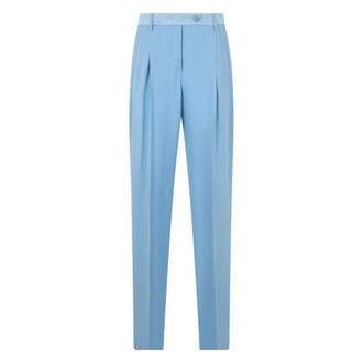 Alberta Ferretti Ma&szlig;geschneiderte Hose - - Trousers - Damen - Blau - L