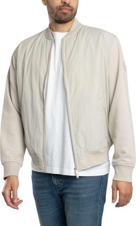 HUGO BOSS Ze Smartcore Bomberjacke, Grau