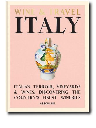 ASSOULINE livre relié Wine & Travel Italy by Enrico Bernardo - Rose