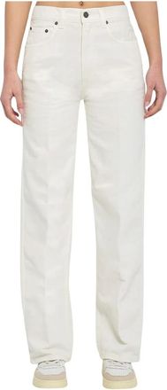 Haikure Femme, Jeans, Blanc, Taille: W28 Worker Jeans droits