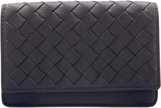 Bottega Veneta Portefeuille Vintage Pre-owned - Femme - Pre-owned - Brun - Taille: ONE Size