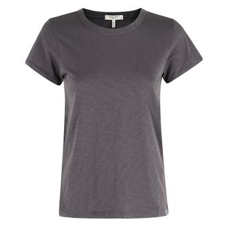 Rag & Bone Femme, Tops, Gris, Taille: 36 FR The Slub Tee