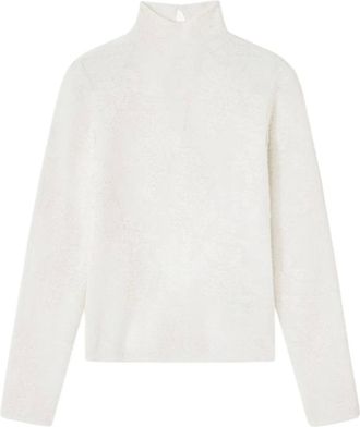 Ganni Homme, Pulls, Blanc, Taille: S Col roulés