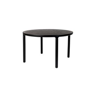 Zuiver Storm Esstisch Rund 128 cm Holz Schwarz