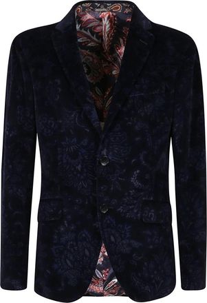 Etro Homme, Vestes, Bleu, Taille: M Roma Jacket