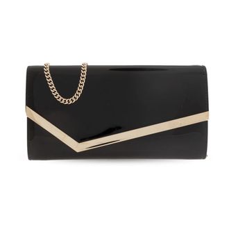 Jimmy Choo London Emmie Wallet on Chain - - Accessories - Damen - Schwarzk - ONE SIZE