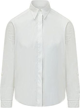 Brunello Cucinelli Femme, Blouses et Chemises, Blanc, Taille: 38 FR Camicia ML Poplin Shirt