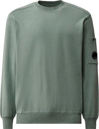 C.P. Company C.p. Company, Homme, Sweatshirts et sweats &agrave; capuche, Vert, Taille: M Tricots Crew Neck