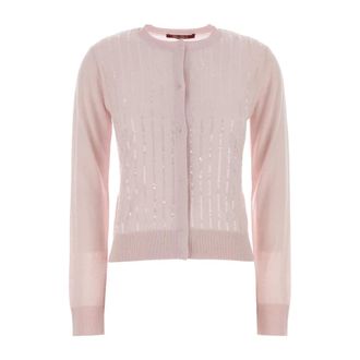 Max Mara Femme, Pulls, Rose, Taille: 42 FR Libbra Cardigan