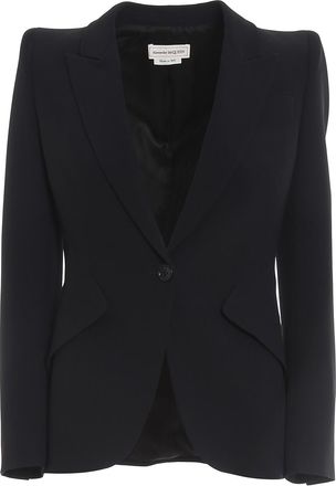 Alexander McQueen Blazer - Schwarz
