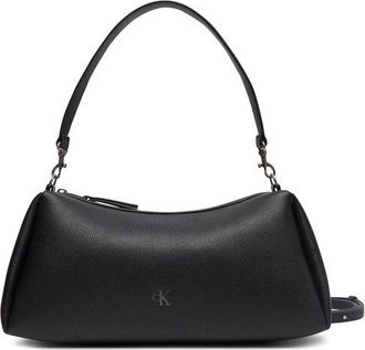Calvin Klein Jeans Handtasche Drop Lg Shoulder Bag LV04K3123G Schwarz
