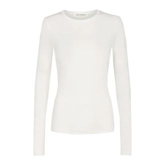 Sofie Schnoor Wei&szlig;e Langarm-Bluse mit Taillierung - - Tops - Damen - Wei&szlig; - S